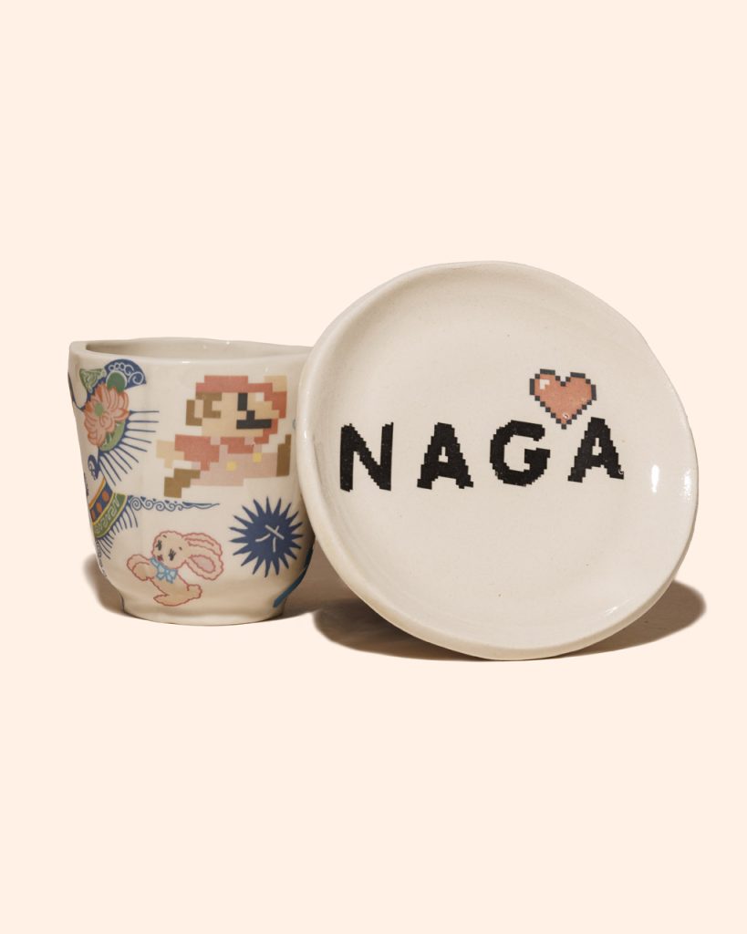 Bunny cup and saucer Naga - Naga Coffee