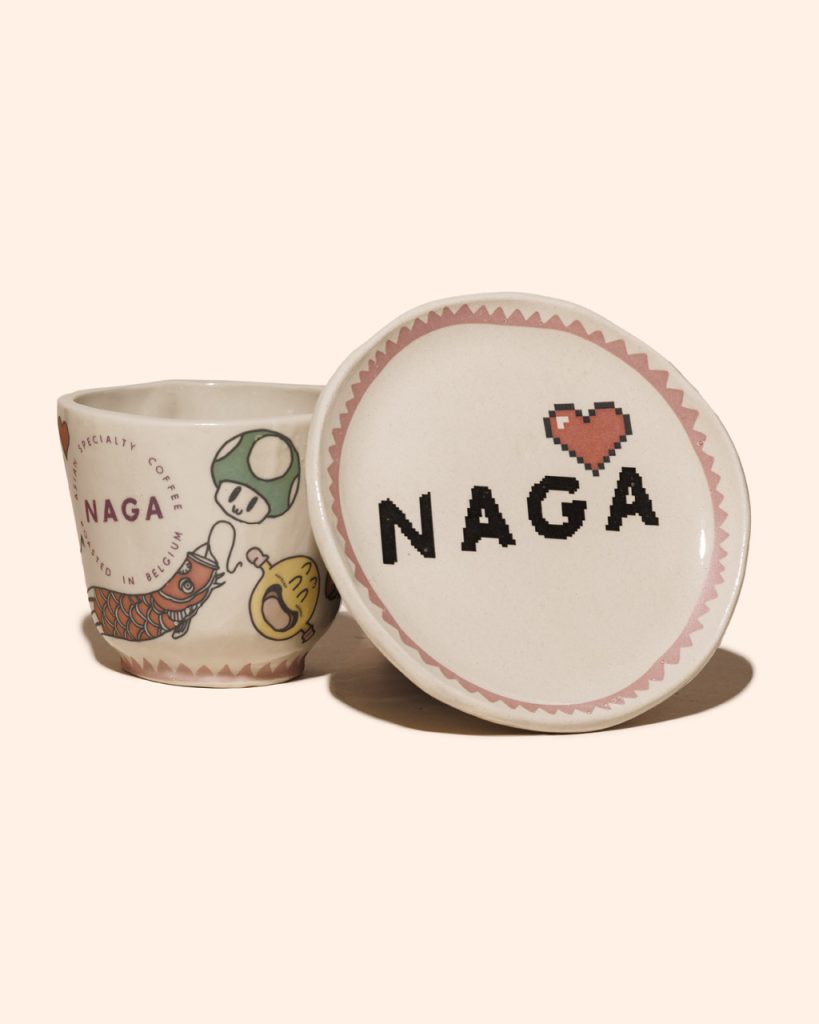Mario cup and saucer Naga - Naga Coffee